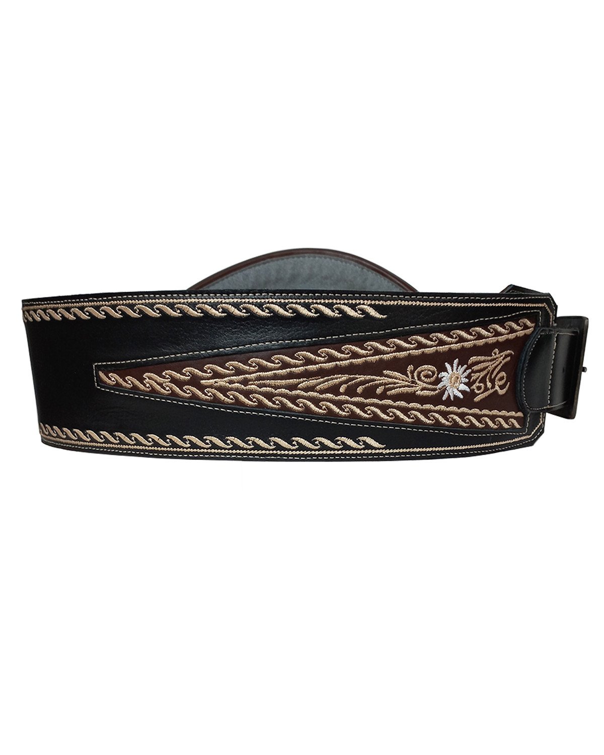 Alpenlife Ranzen Trachtengürtel Kitz, schwarz, Gr. 95cm-145cm